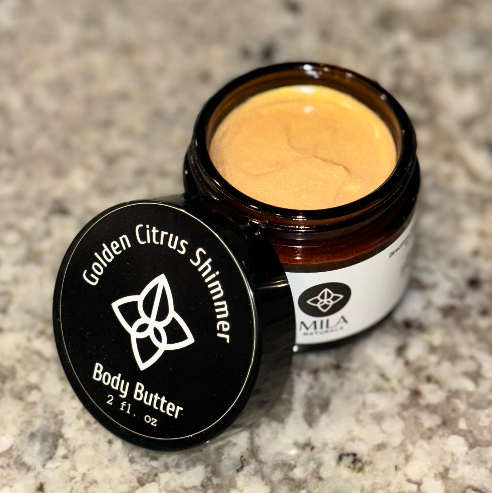 Golden Citrus Shimmer Body Butter – MILA Naturals Inc